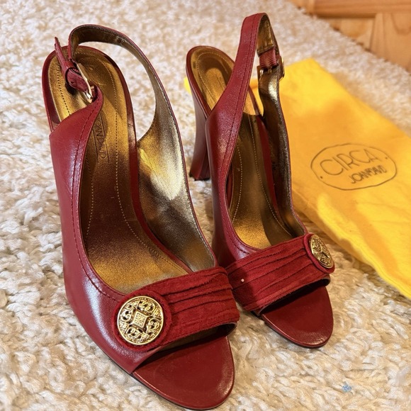 Circa Joan & David | Shoes | Circa By Joan David Cj Keely Dark Red ...